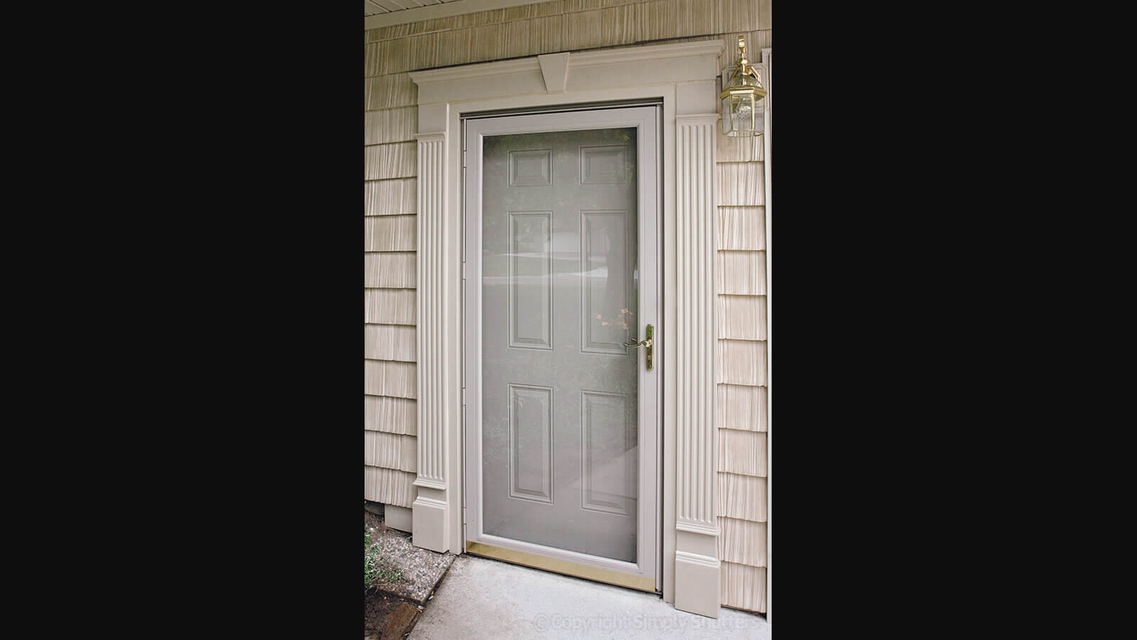 UPVC Georgian Door Surround Pilasters | Simply Shutters