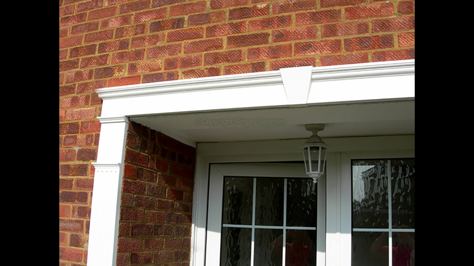 UPVC Georgian Door Surround Pilasters | Simply Shutters