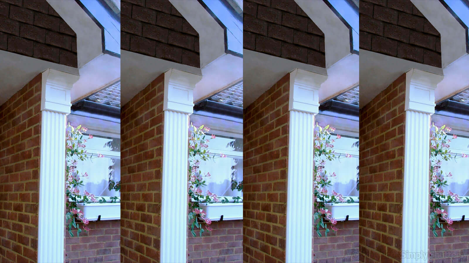 UPVC Georgian Door Surround Pilasters | Simply Shutters