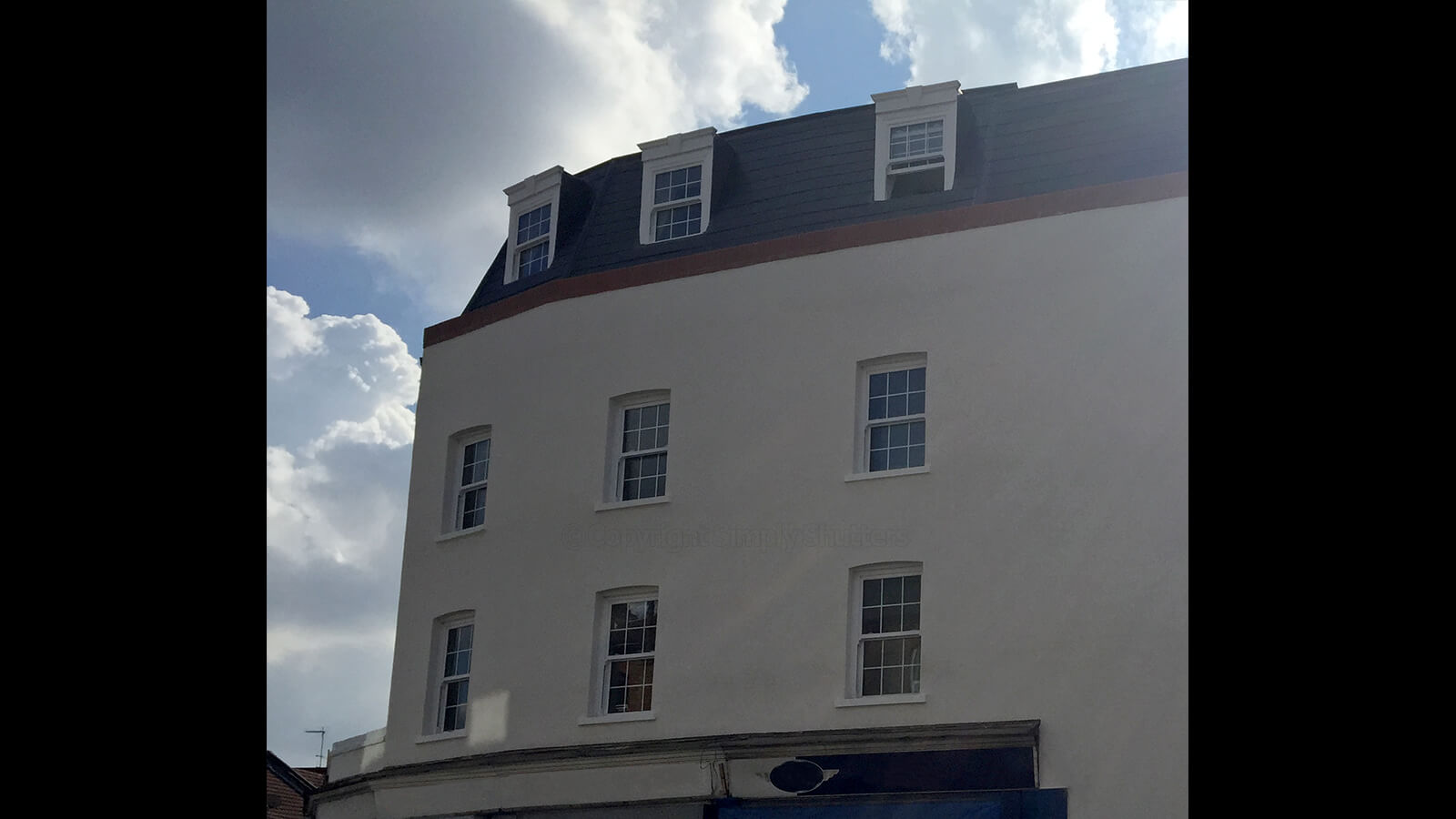 Vinyl Window Header (9" High) | Simply Shutters