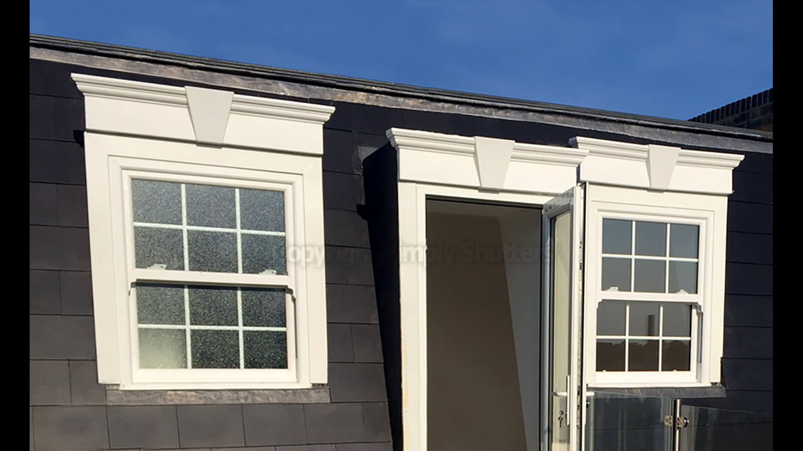 Vinyl Window Header (9" High) | Simply Shutters